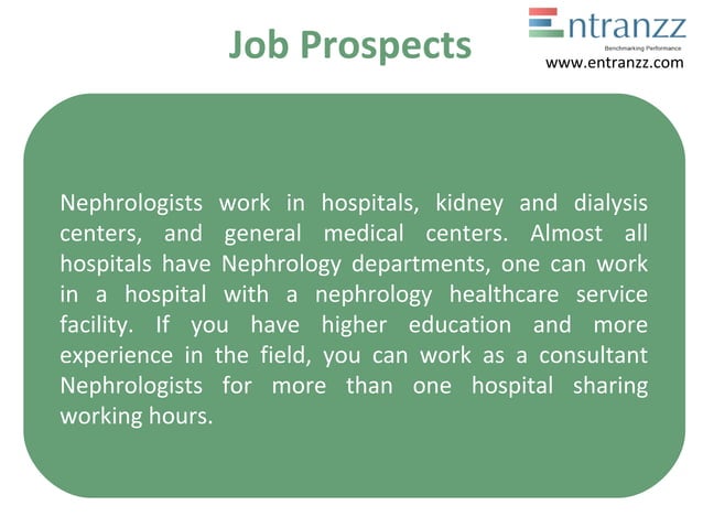 Careers in nephrology | PPT