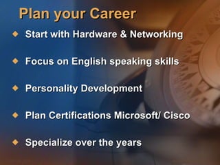 Careers in networking | PPT
