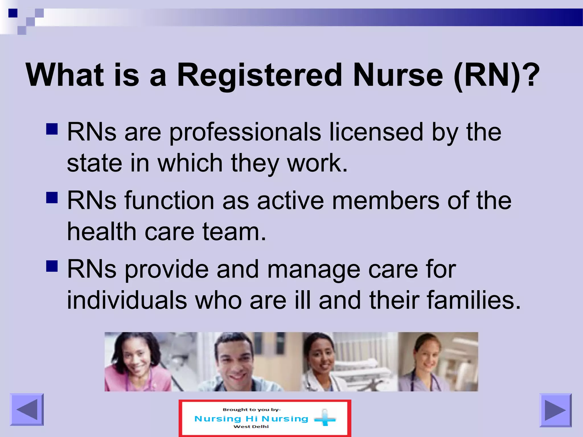 Careers in nursing | PPT