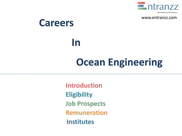 Careers in ocean engineering | PDF | Civil Engineering Industry ...