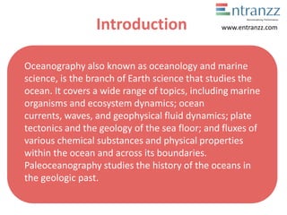 Careers in oceanography | PPT