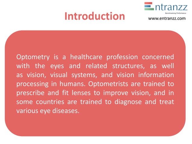 Careers in optometry | PPT