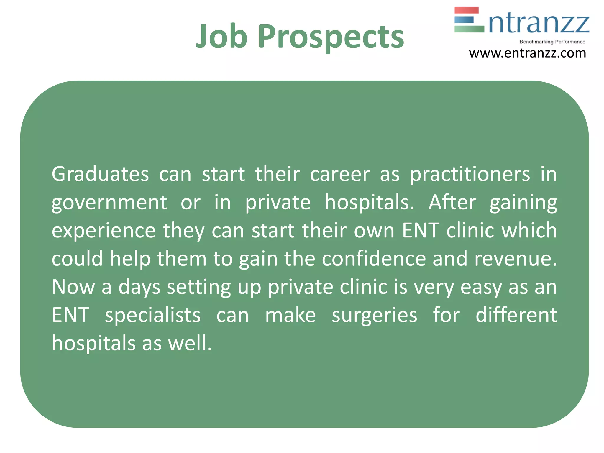 Careers in otolaryngology (ent) | PDF | Ear, Nose and Throat Conditions ...