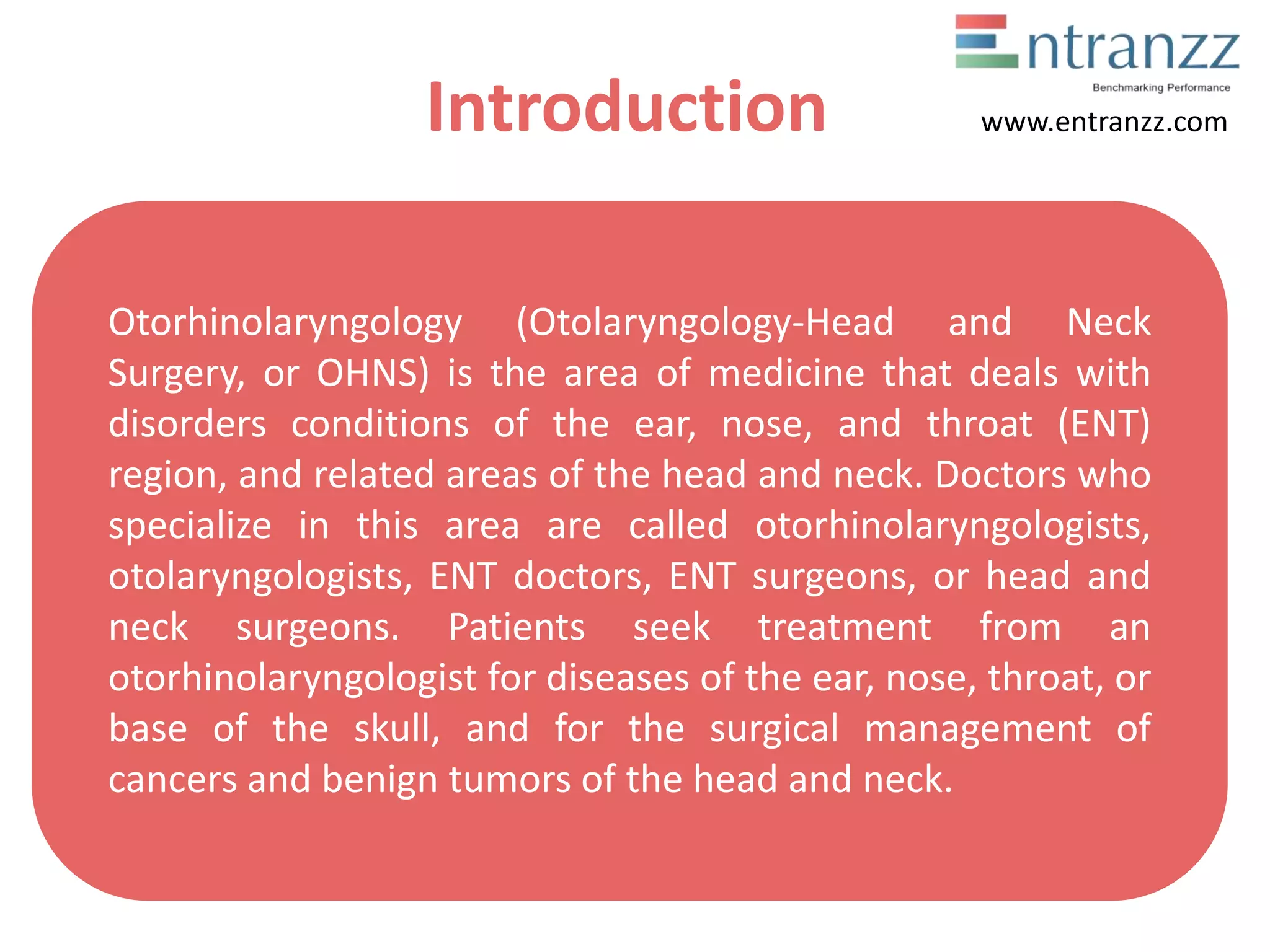 Careers in otolaryngology (ent) | PPT