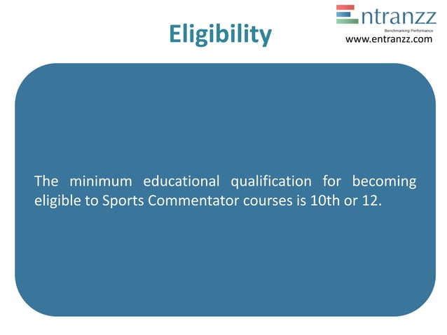 Careers in sports commentator | PPT