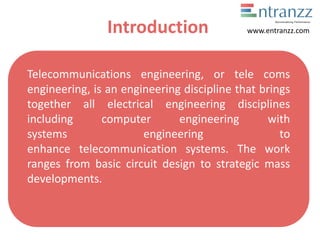 Careers in telecommunication engineering | PDF | Business | Business ...