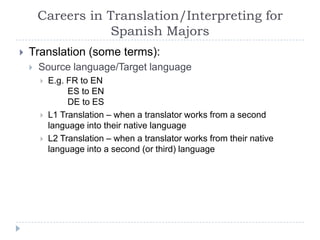 Careers in translation by patricia phillips batoma | PPT
