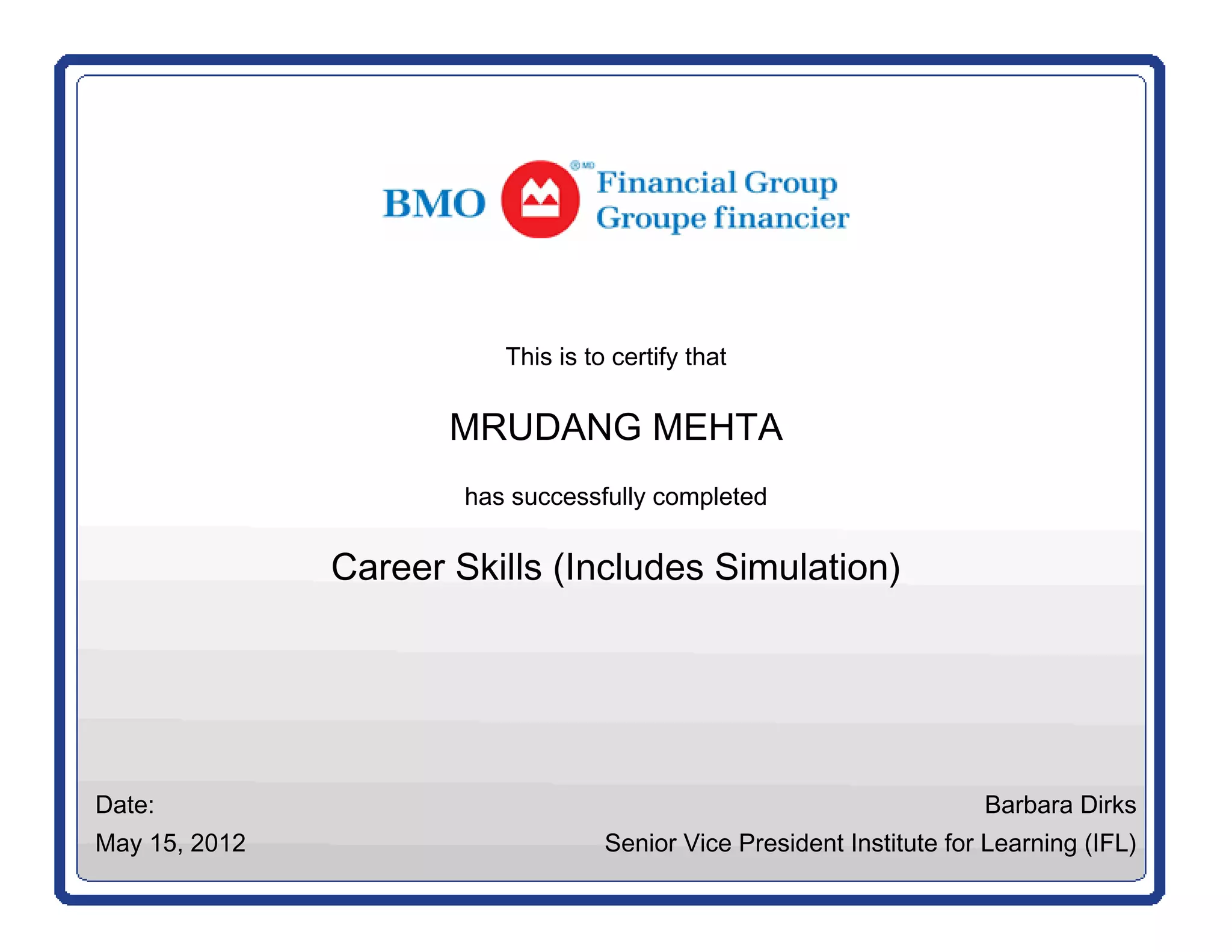 Career skills | PDF