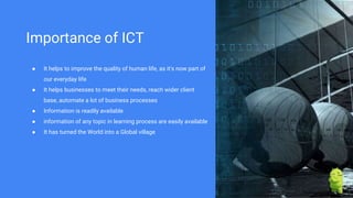 Career potentials and opportunities in ICT | PPTX