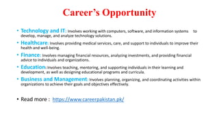 "Navigate Your Future: Career Selections" | PPTX