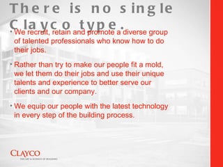 Clayco Careers Slideshare | PPT | Real Estate Industry | Industries