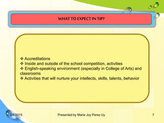 Career Talk: What AB English Language has in stored for you? | PPTX