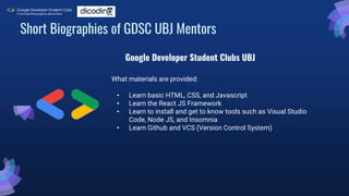 Career Talk Series Web Developer | PPT