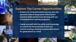 Explore The Career opportunities in GIS and Remote Sensing | PPT
