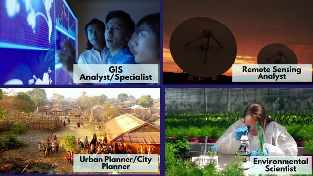 Explore The Career opportunities in GIS and Remote Sensing | PPT