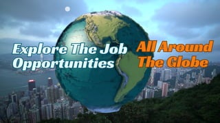 Explore The Career opportunities in GIS and Remote Sensing | PPT