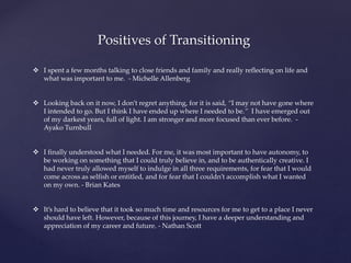 Career Transitions | PPT