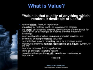 Difference between a Career Vs Job | PPT