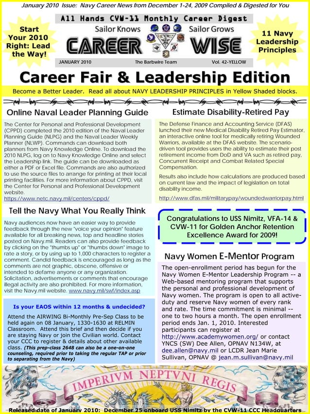 Career wise january 2010 | PDF