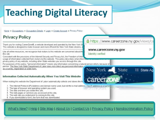 CareerZone Overview | PPT | Free Download