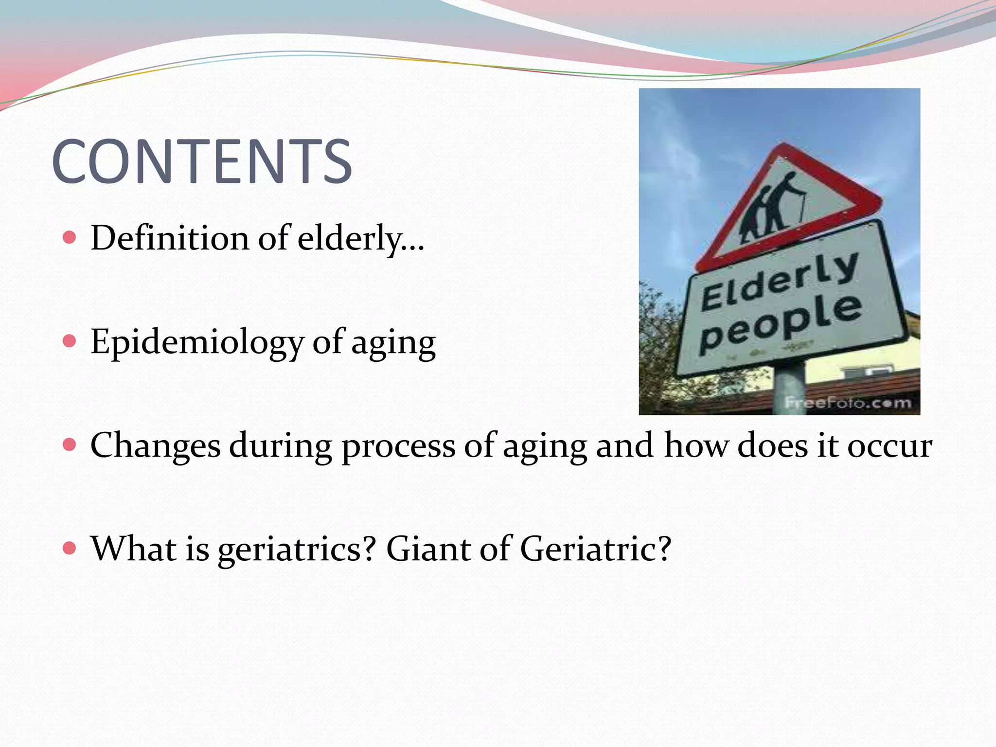 Care for elderly | PPTX | Lung and Respiratory Health | Diseases and ...