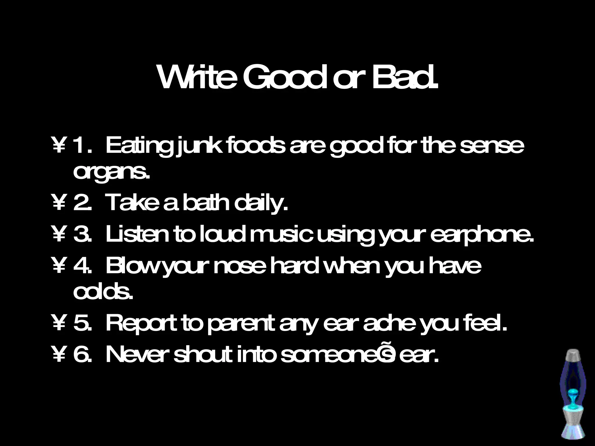 Care For The Sense Organs | PPS