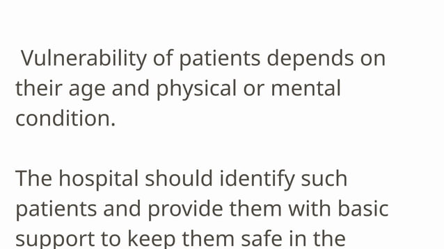 CARE FOR VULNERABLE PATIENTS for ur.pptx | First Aid | Injuries