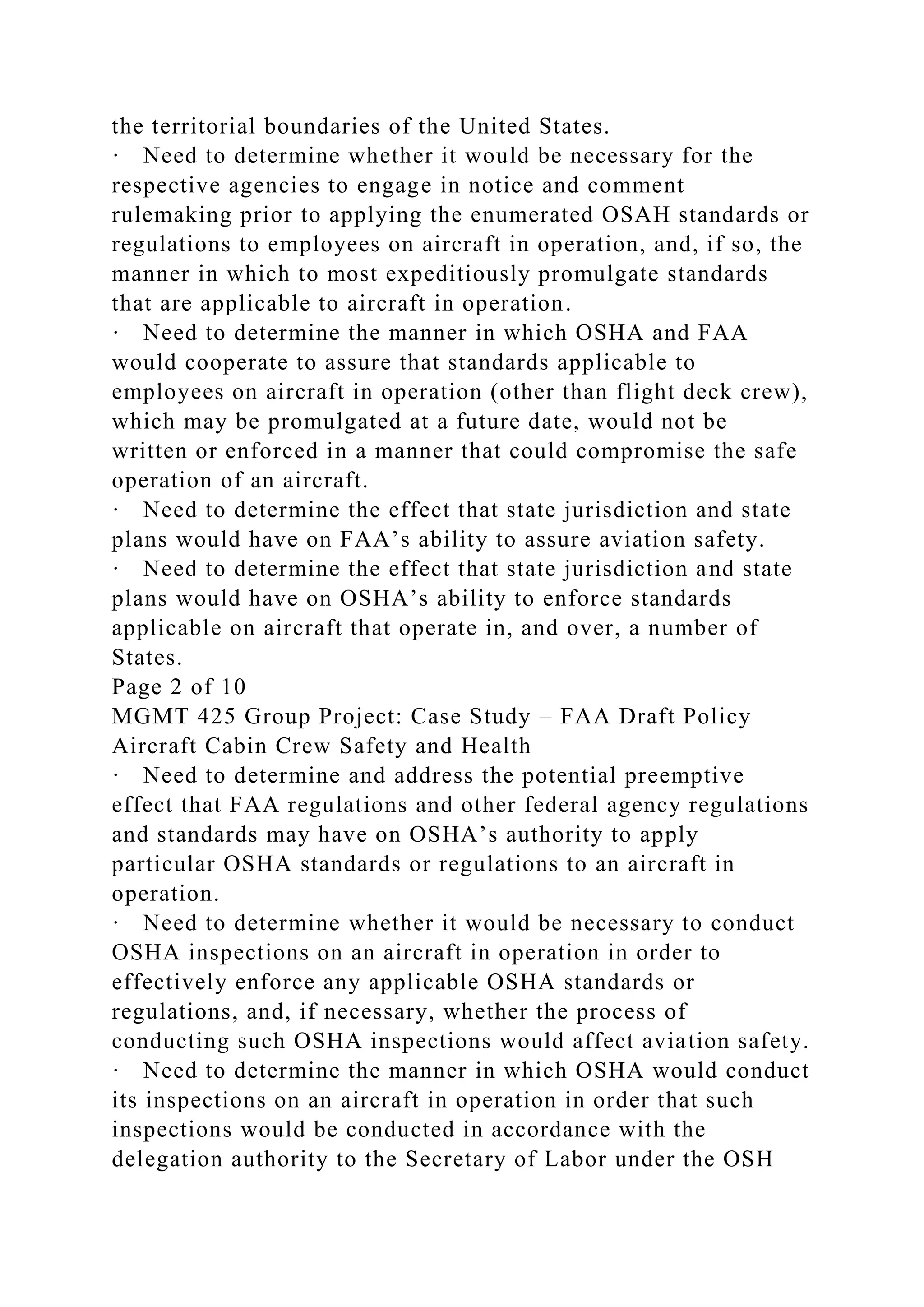 Careful analysis of potential hazards can assist in the mitigation.docx