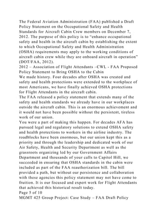 Careful analysis of potential hazards can assist in the mitigation.docx