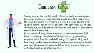 Caregiver’s Guide: For Mothers | Solh Wellness | PDF