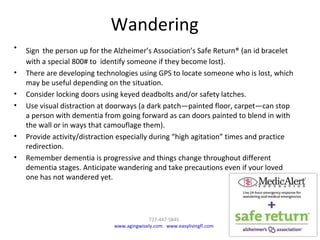 Caregiver tips for dementia | PPT