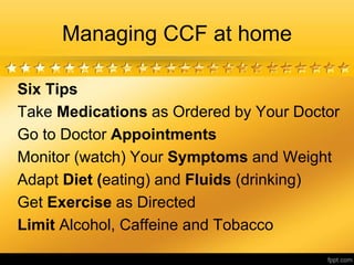 Care Giving for Congestive Cardiac Failure (CCF) Patients By Dr. Gazala ...
