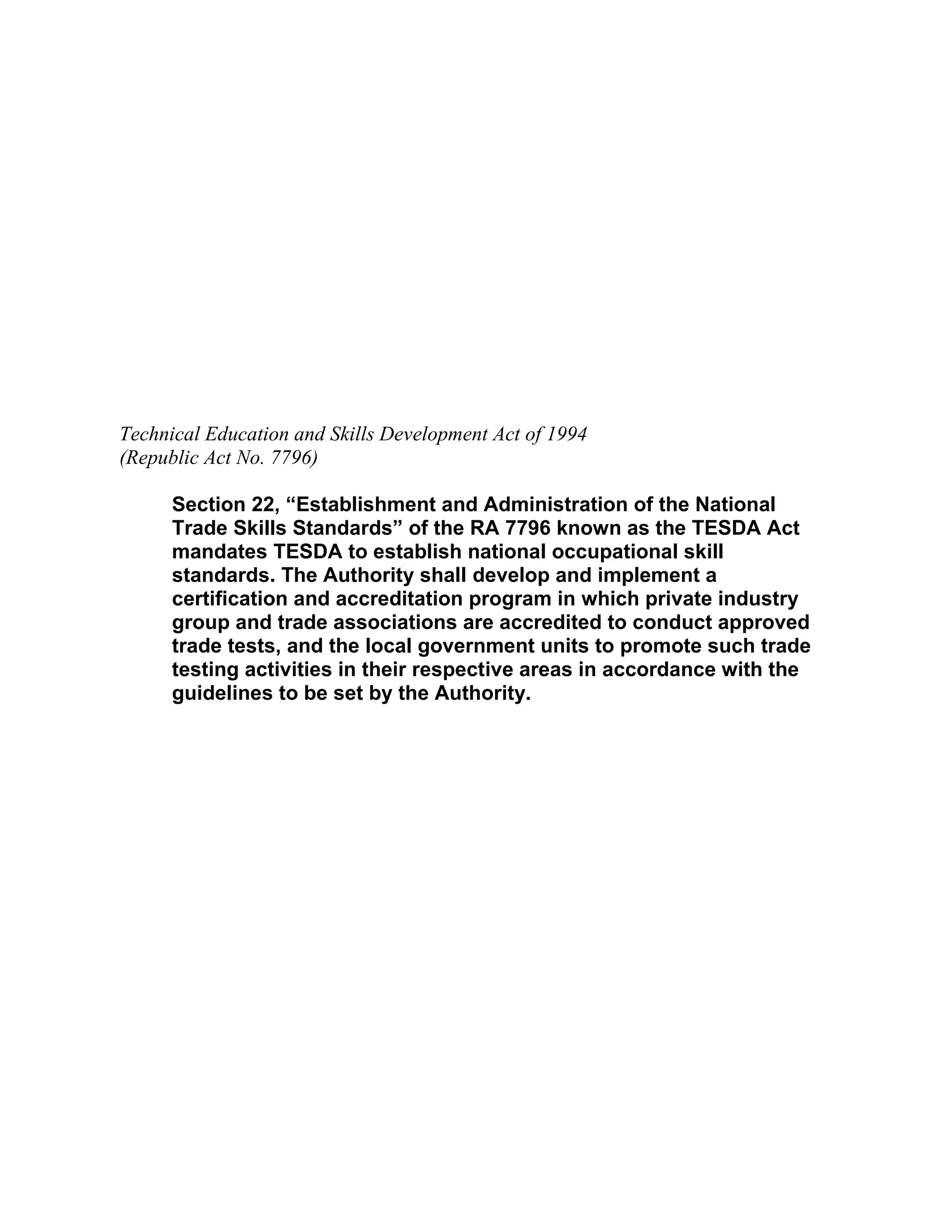 Caregiving NC II Training Regulations for TESDA Trainer | PDF