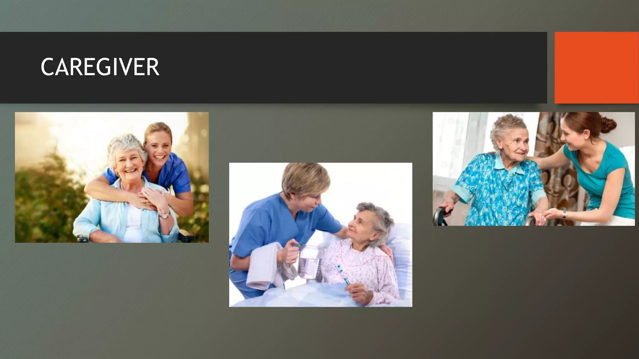 Caregiving Tools, Equipment and Paraphernalia | PPTX