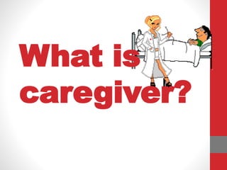 Caregiving tools and paraphernalaia. | PPTX