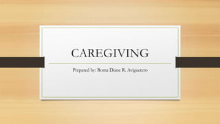 Technology and Livelihood Education - CAREGIVING.pptx