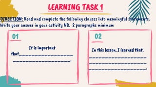 CAREGIVING Week 6 TLE asdfasdfasdfasdfasdfa | PDF