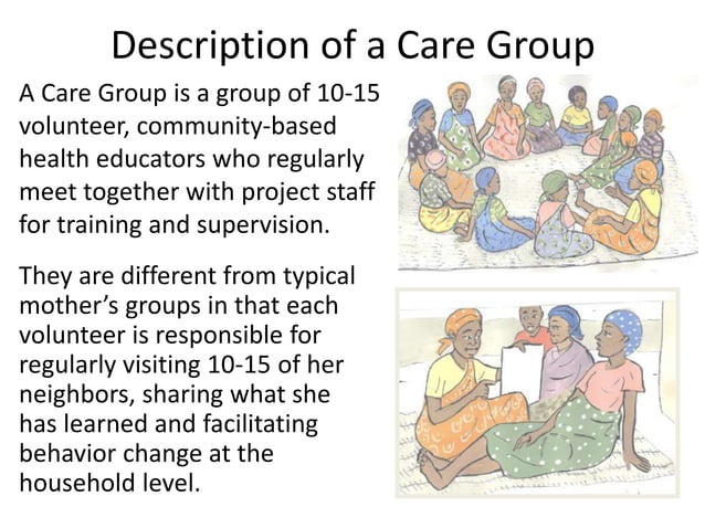 Care Group Model Criteria_Melanie Morrow | PPTX
