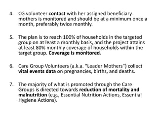 Care Group Model Criteria_Melanie Morrow | PPTX