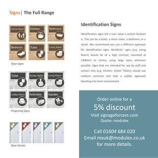 Signage for Care | PDF | Eye and Vision Conditions | Diseases and ...