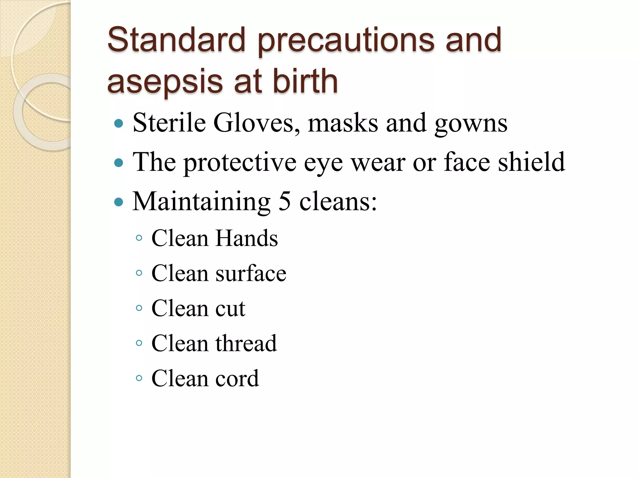 Care in labour room & resuscitation | PPTX
