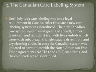 Care labels converted | PDF | Hair Care | Beauty