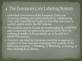 Care labels converted | PDF