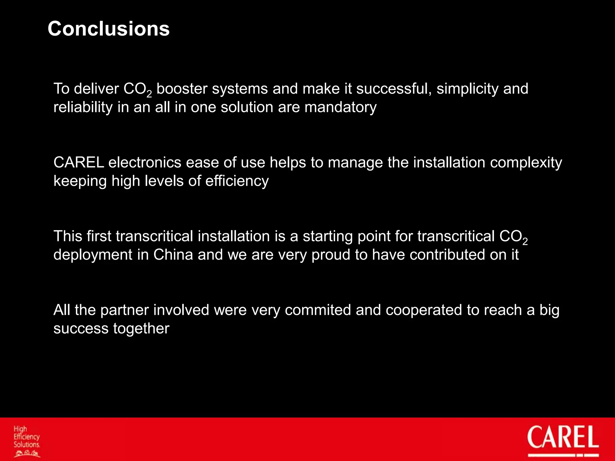 China's first transcritical CO2 store with CAREL control solutions ...