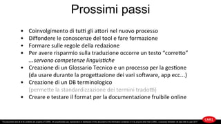 CAREL con MadCapTM FLARE | PPT