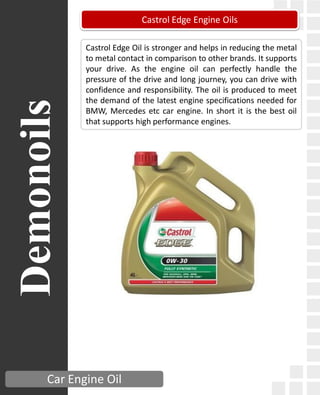Car engine oil pdf | PDF