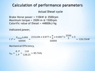 Car engine performancecomparison | PPTX
