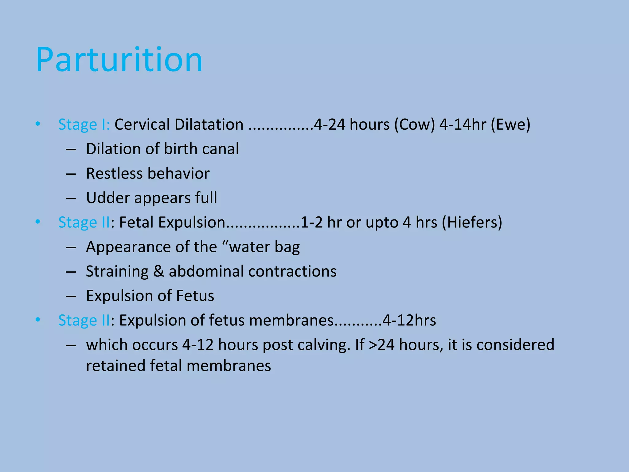Care and Management of Pregnant Cows and Ewes | PPTX