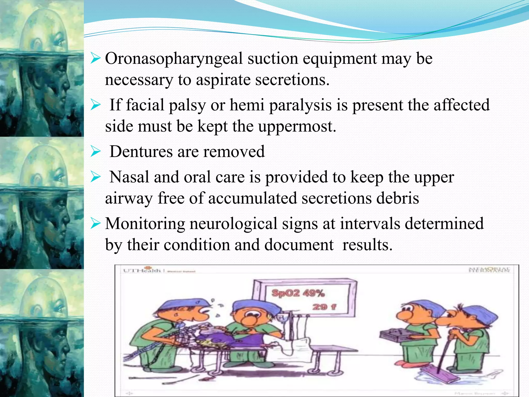 Care of an unconcious patient | PPTX