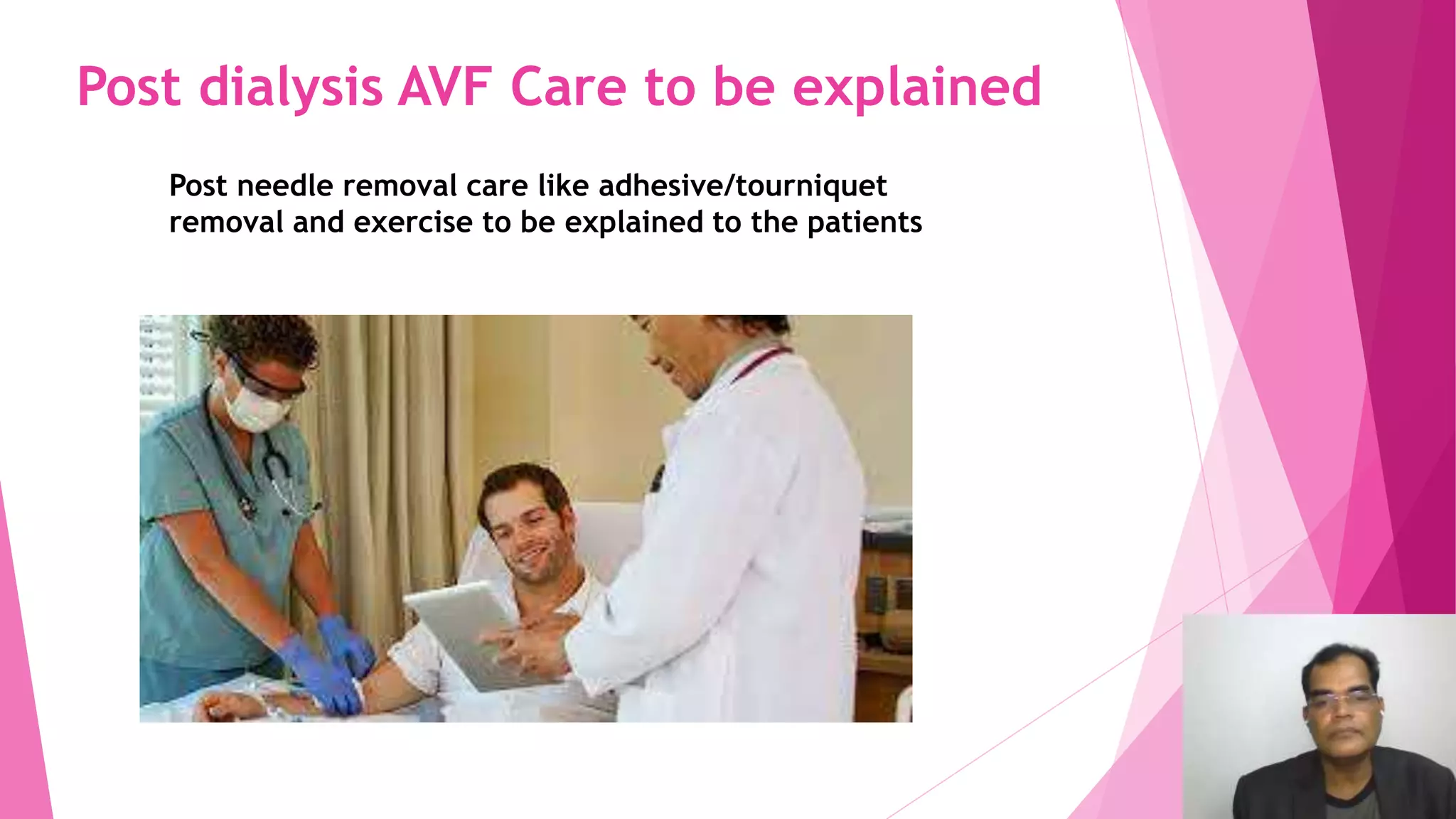 Care of AV Fistula (with explanation on download).pptx